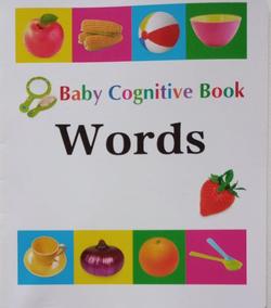 Baby Cognitive Book: Words - Karin's Treasures